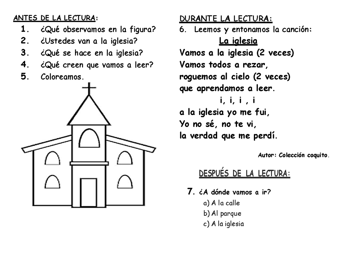 Ficha letra i para el cuaderno: actividades antes, durante y después de ...