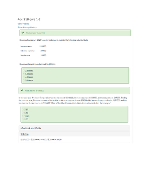 ACC 318 Project One Workbook - This chart of accounts should help you ...