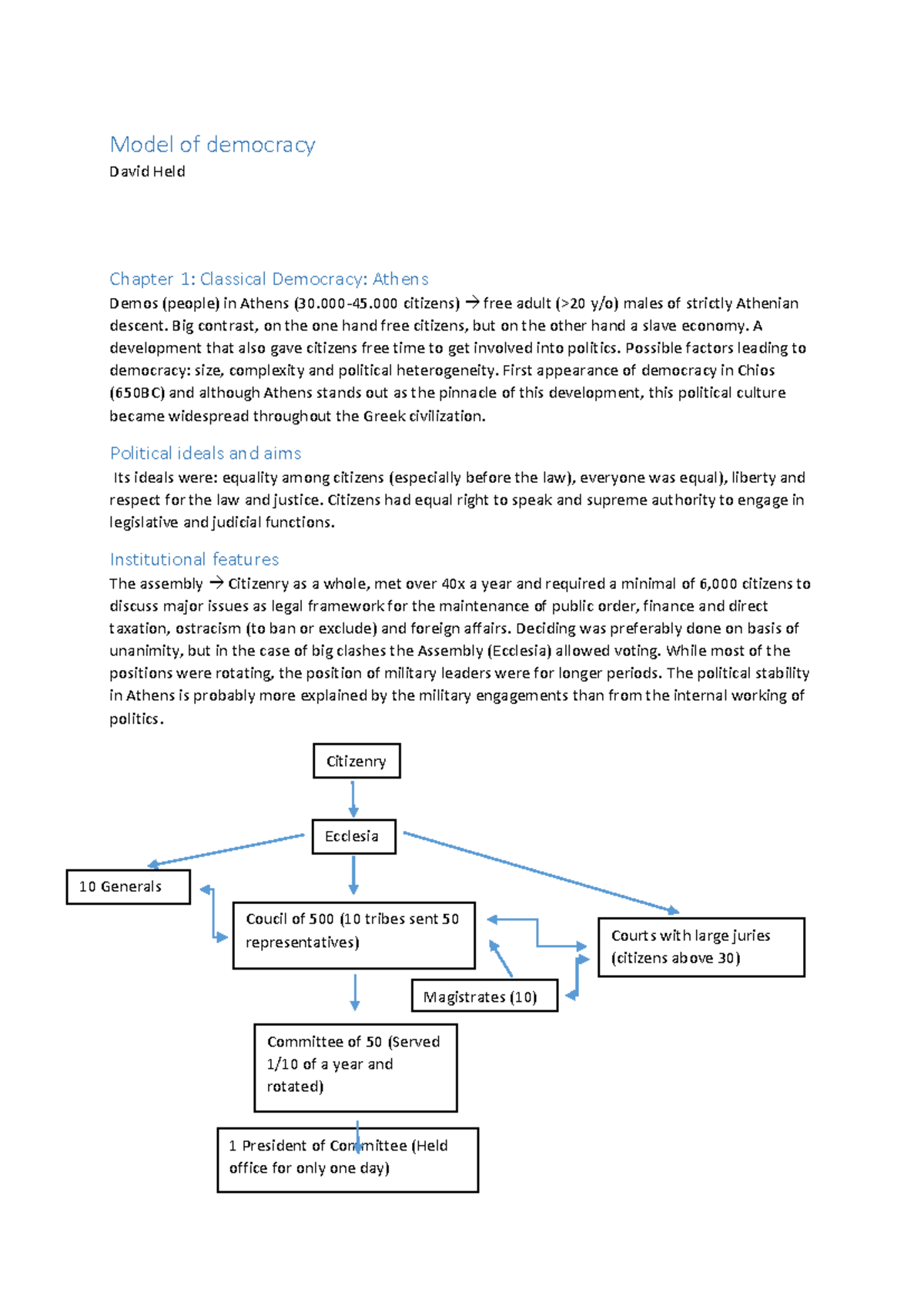 Summarys Evaluating Democratic Governance In Europe Model of democracy ...
