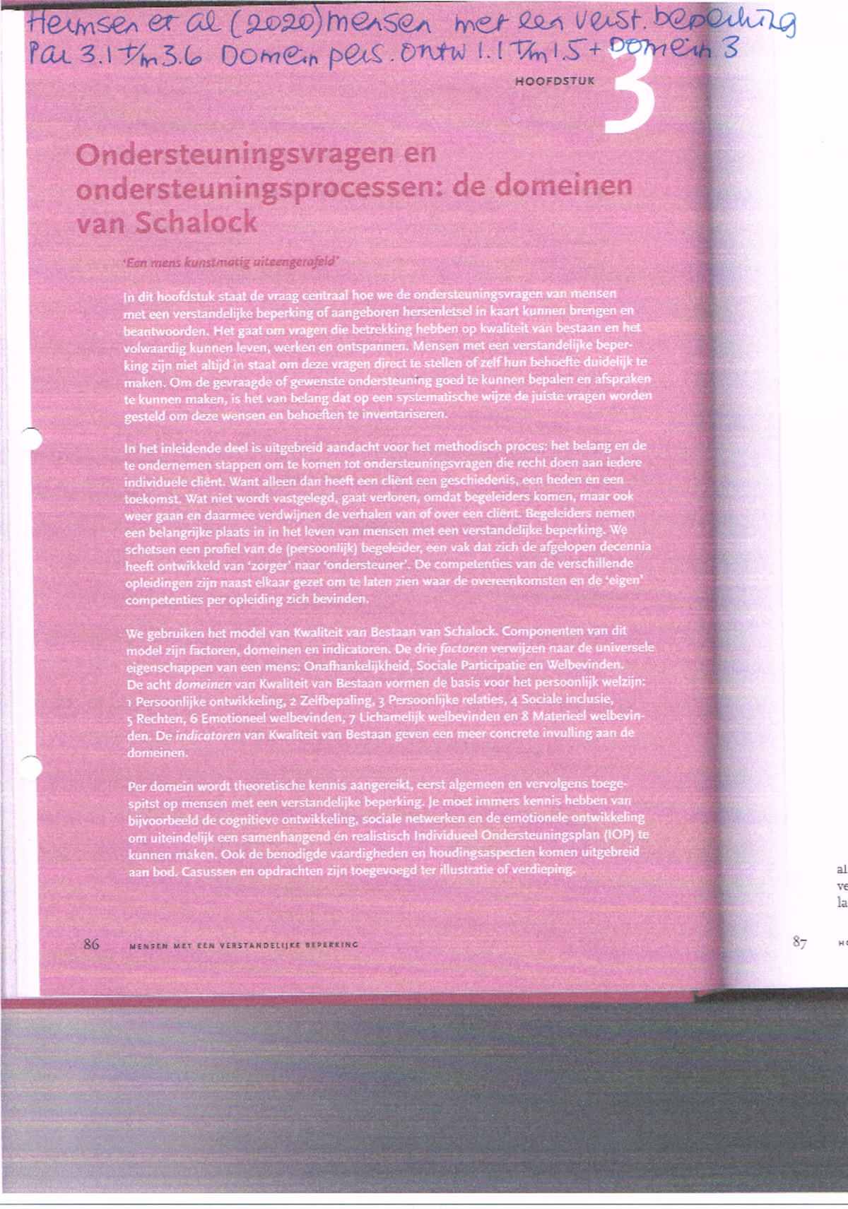 Mensen met verstandelijke beperking - Hermsen et al (2020) Par.3 ...