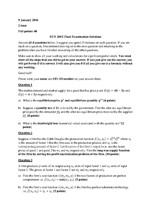 Ch08 - Intermediate microeconomics practice - Chapter 8 Profit ...