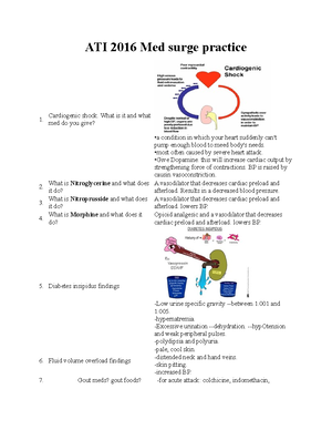 Intake and Output Practice Questions - 1. During your 12-hour shift ...