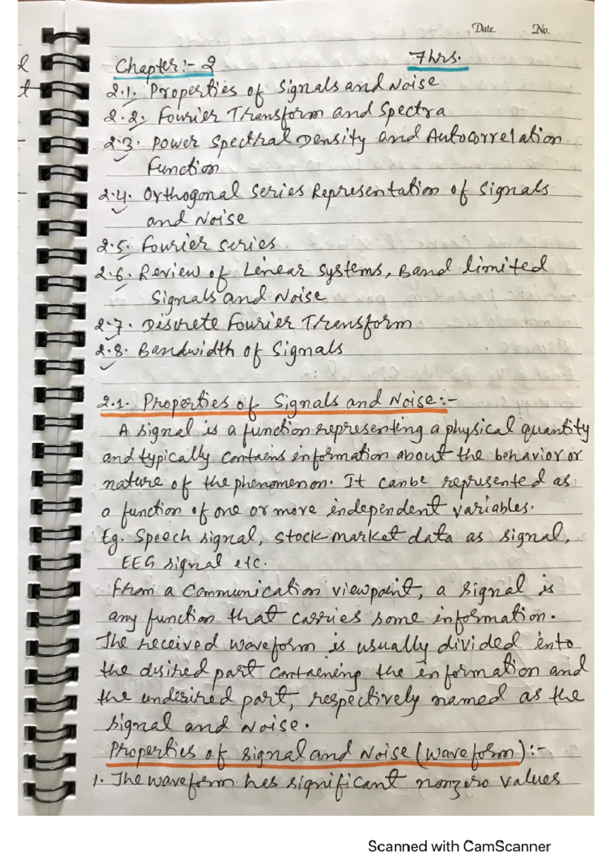 Poc Chapter 2 Notes - Cosmos College Insights - Studocu