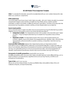 SCI 260 Module Two Assignment Determining Source Credibility Template (1) - Module 2 Assignment ...