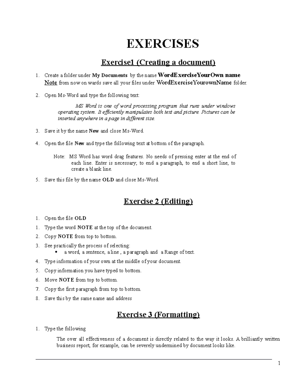 Webnote Exercices Word Free English Cloze Tests & Exercises Online