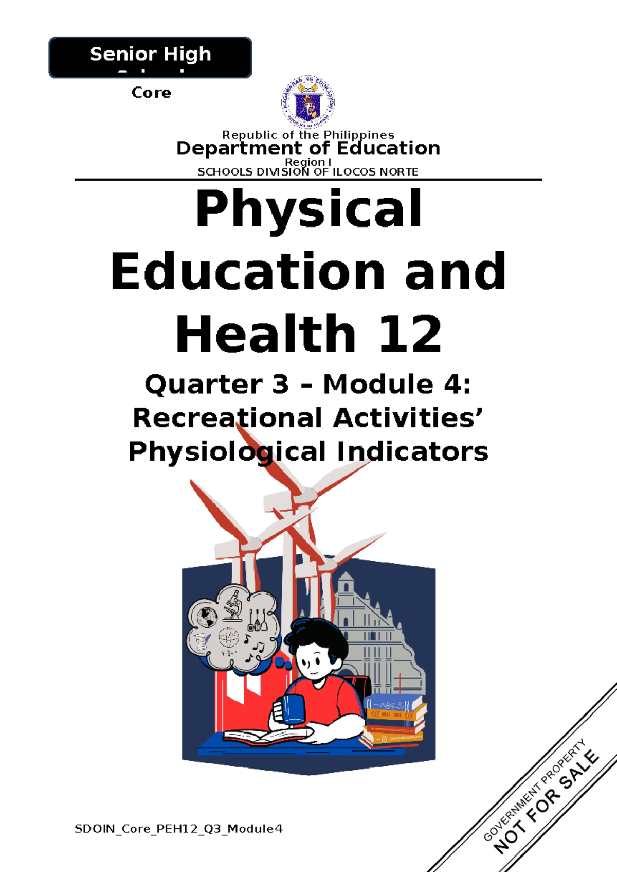 CORE PEH12 Q3 Module 4: Physiological Indicators of Recreational ...