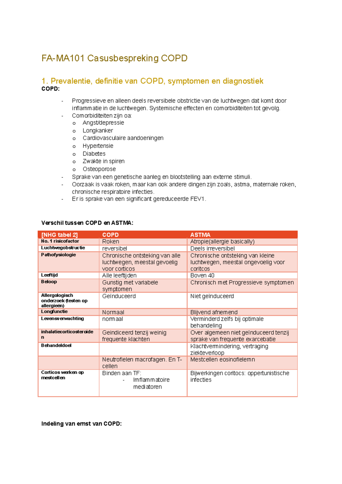 CB COPD - Casusbespreking en Behandeling van Chronische Obstructie ...