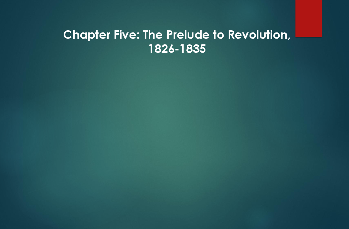 Prelude to Revolution: Anahuac Disturbances and Santa Anna Era (1826 ...