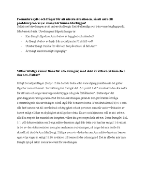 [Solved] sant eller falskt Det r Socialstyrelsen som ansvarar fr att vga - Människan i ett ...