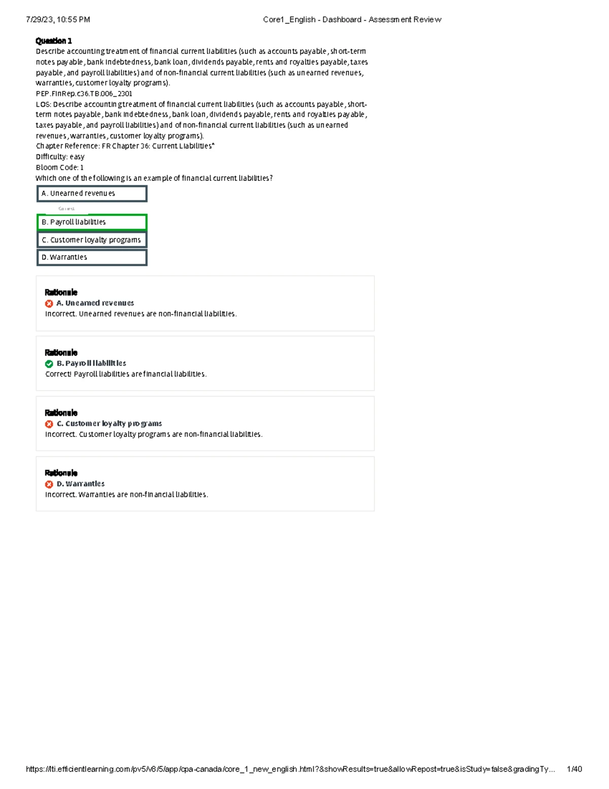 IP01 - Integrated Problem #1 - To: Lisa Jonas (Founder) and Asha Patel ...