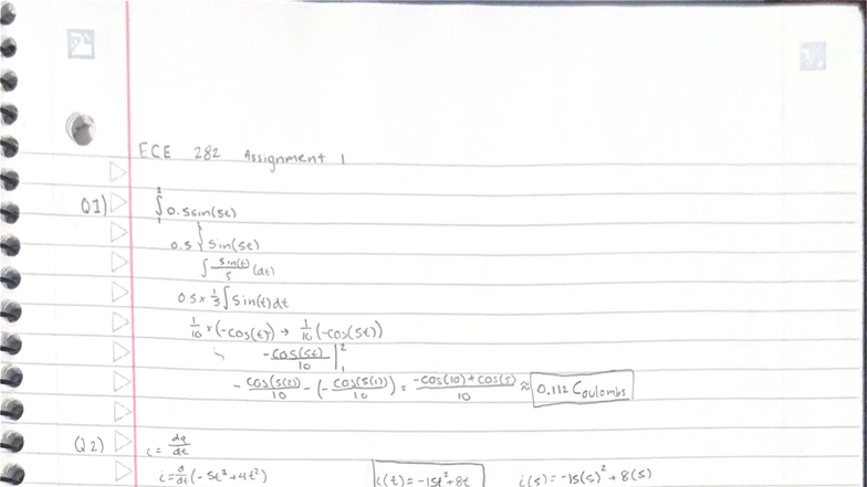 ECE 282 Assignment 1: Circuit Analysis and Power Calculations - Studocu