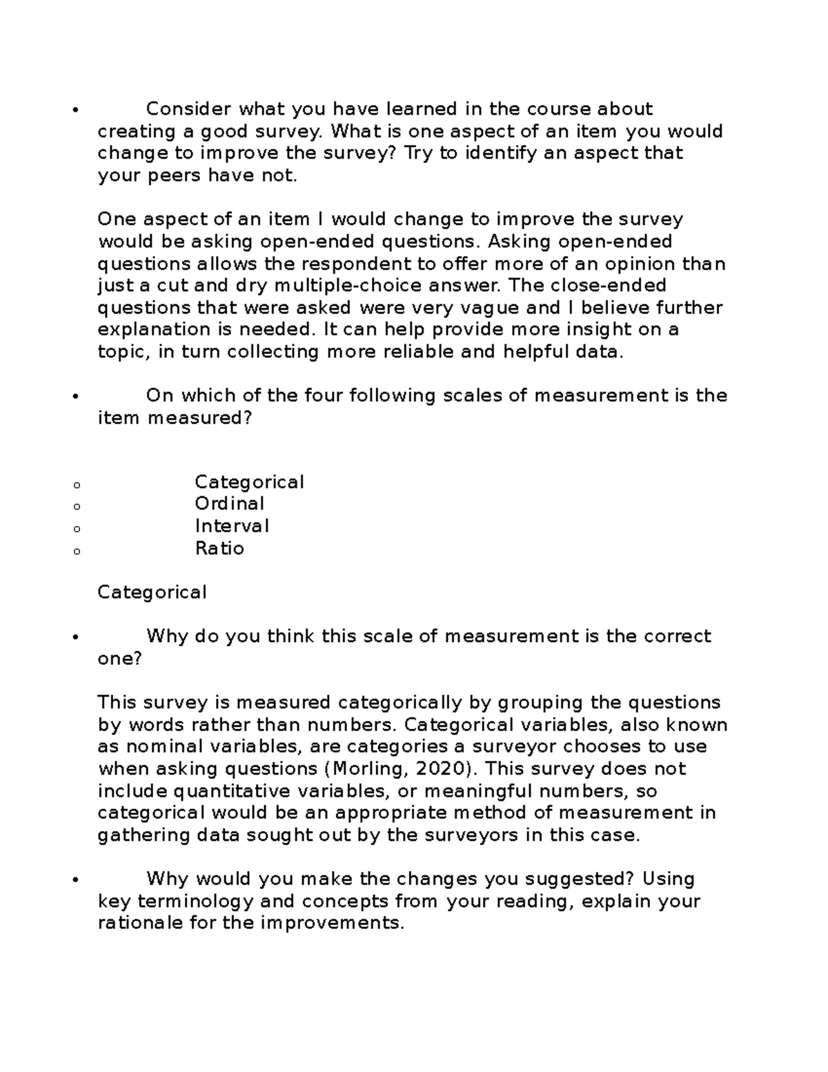 MAT 240 - Discussion 1-1 - Hi Everyone! I have been at SNHU for almost ...