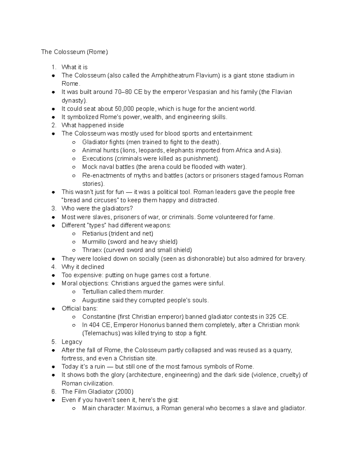 The Colosseum and Córdoba: A Study of Ancient Rome and Medieval Spain ...