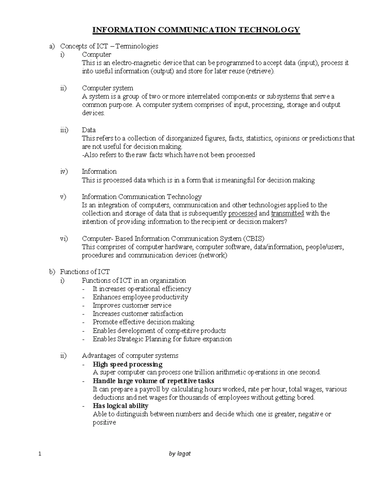 ICT 061006T6 - Develop Computer Program Assessment - Nov/Dec 2023 - Studocu