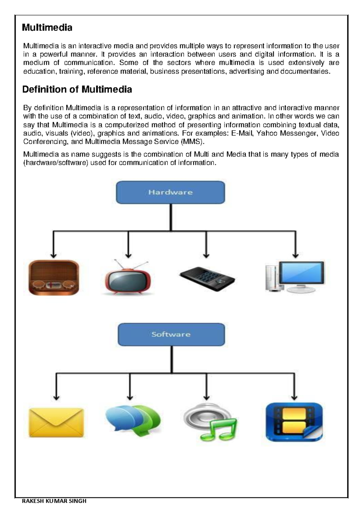 Multimedia Concepts and Applications - CUBIC 101 - Studocu