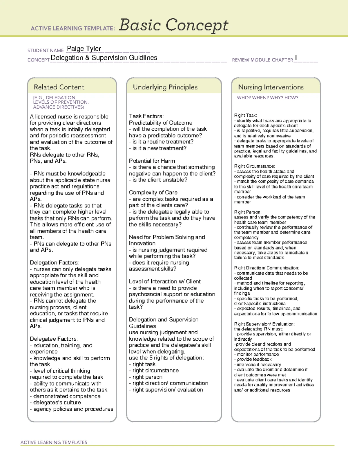 ATI Assessment B Disaster Planning and Emergency Response - ACTIVE ...