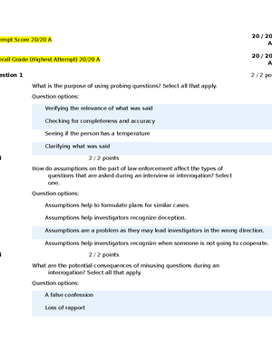CJ-210 Module 4 Check Your Knowledge quiz - Attempt Score 5 / 5 - A ...