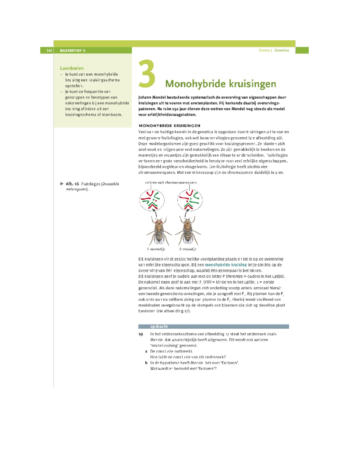 Monohybride Kruisingen in Biologie: Een Overzicht - Studeersnel