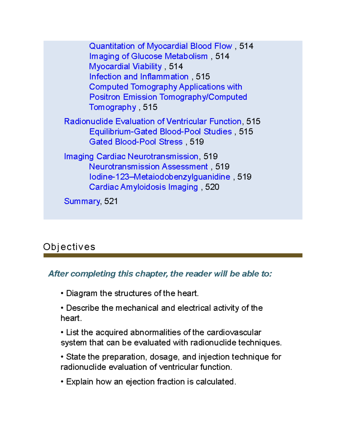 Clinical Cardiac Imaging Techniques: Focus on 99mTc-PYP Protocols, 514 ...