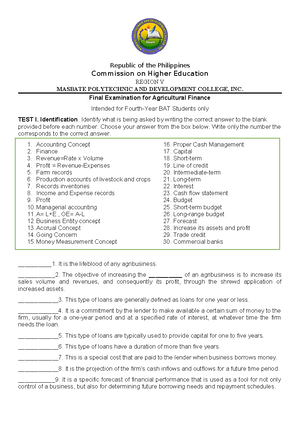 CBLM Plant Crops ACP NC II - COMPETENCY BASED LEARNING MATERIALS Sector: AGRICULTURE AND ...