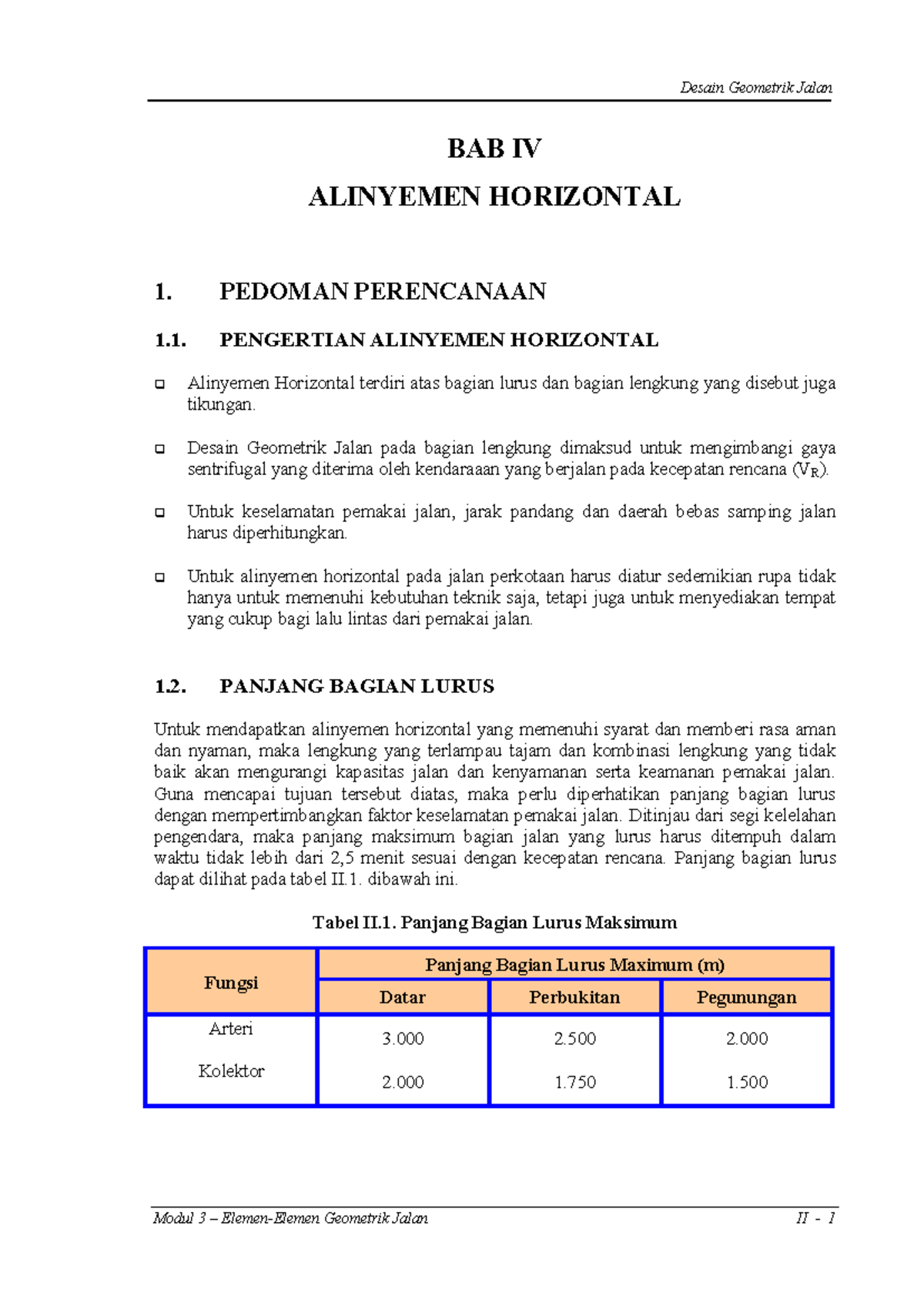Bab 4: Alinyemen Horizontal dalam Rekayasa Transportasi Teknik Sipil ...