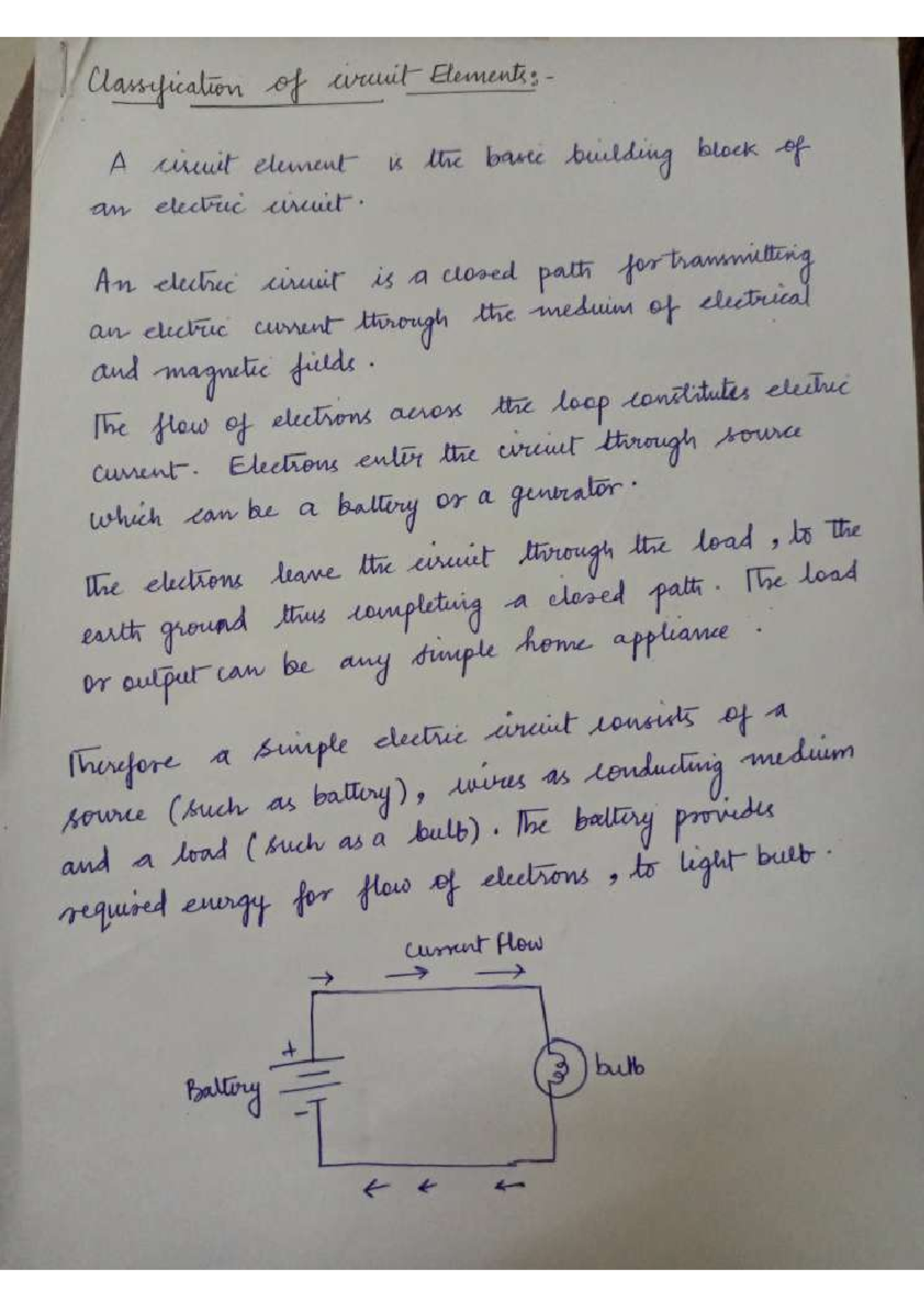 Chapter 1 - Classification of Circuit Elements and Their Functions ...