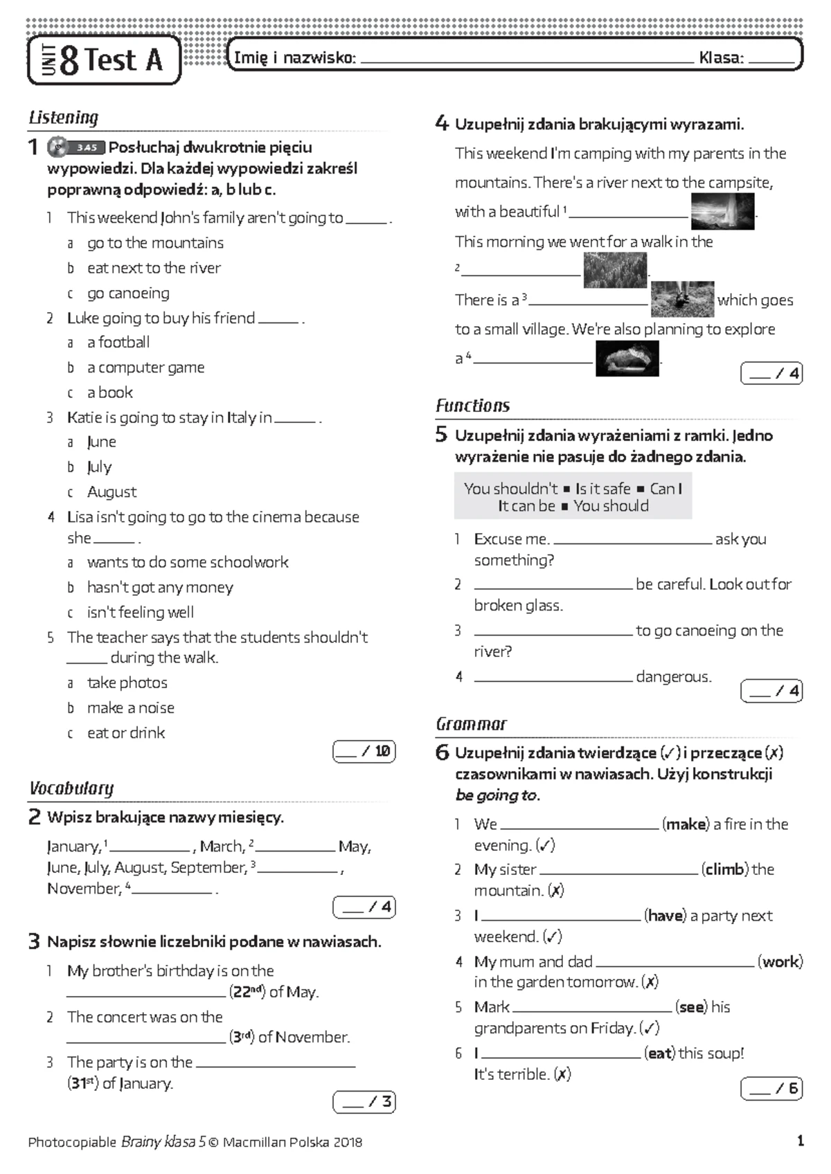 Brainy KL7 Short Tests: Unit 1 - Lesson 1 (Film Vocabulary) - Studocu