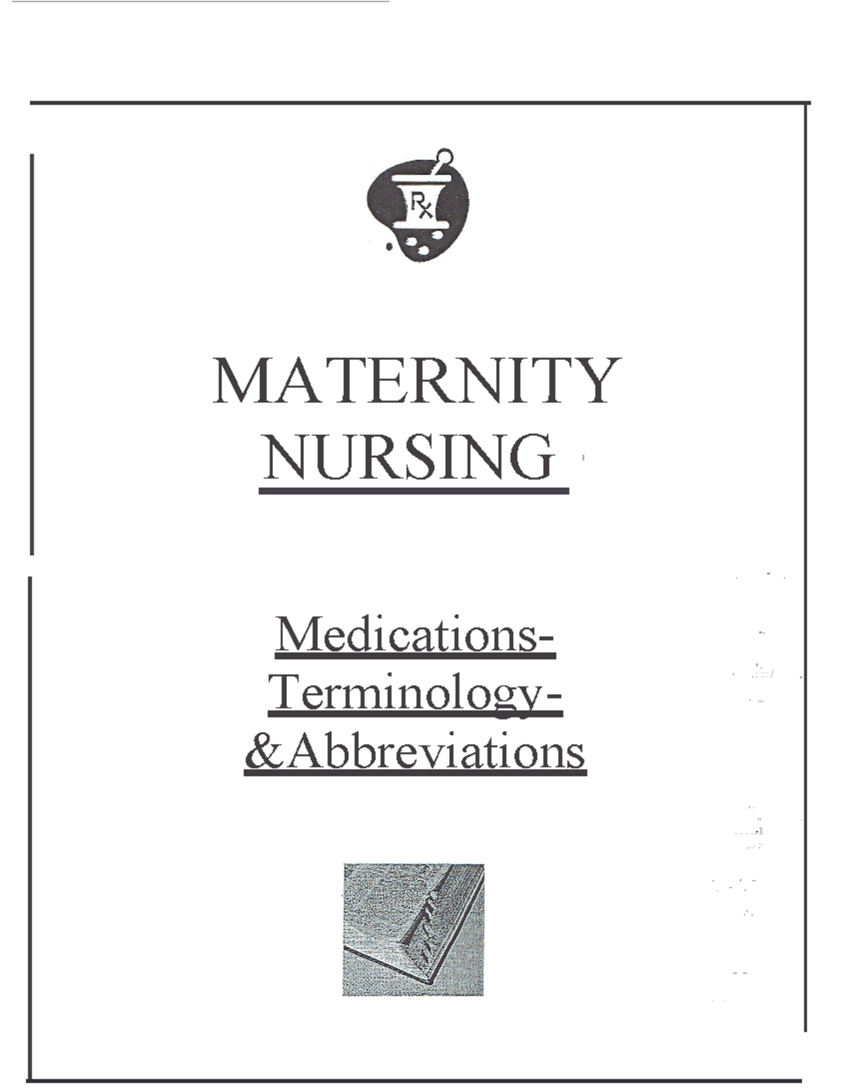 Maternity Nursing: Common Obstetric & Newborn Medications (OB Meds ...