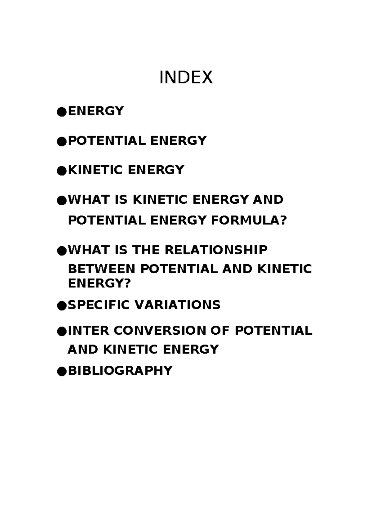 Kinetic and Potential Energy: Formulas and Relationships (PHYS 101 ...