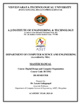 Digtal Design and Computer Organisation - BCS302 - VTU - Studocu