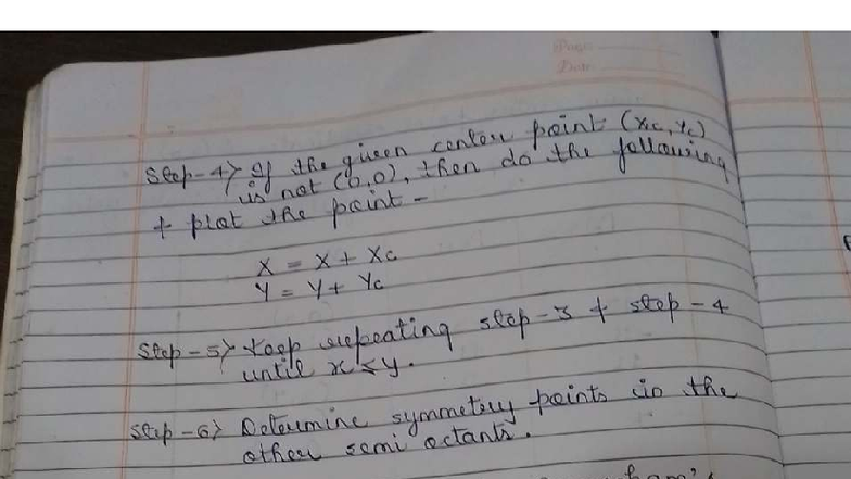 CG Unit 1: Fundamentals of Computer Graphics and Image Processing - Studocu