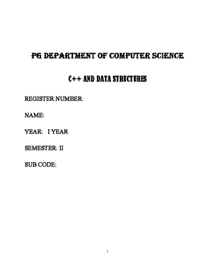 C++ Implementation of List ADT Using Arrays - CS101 Assignment - Studocu