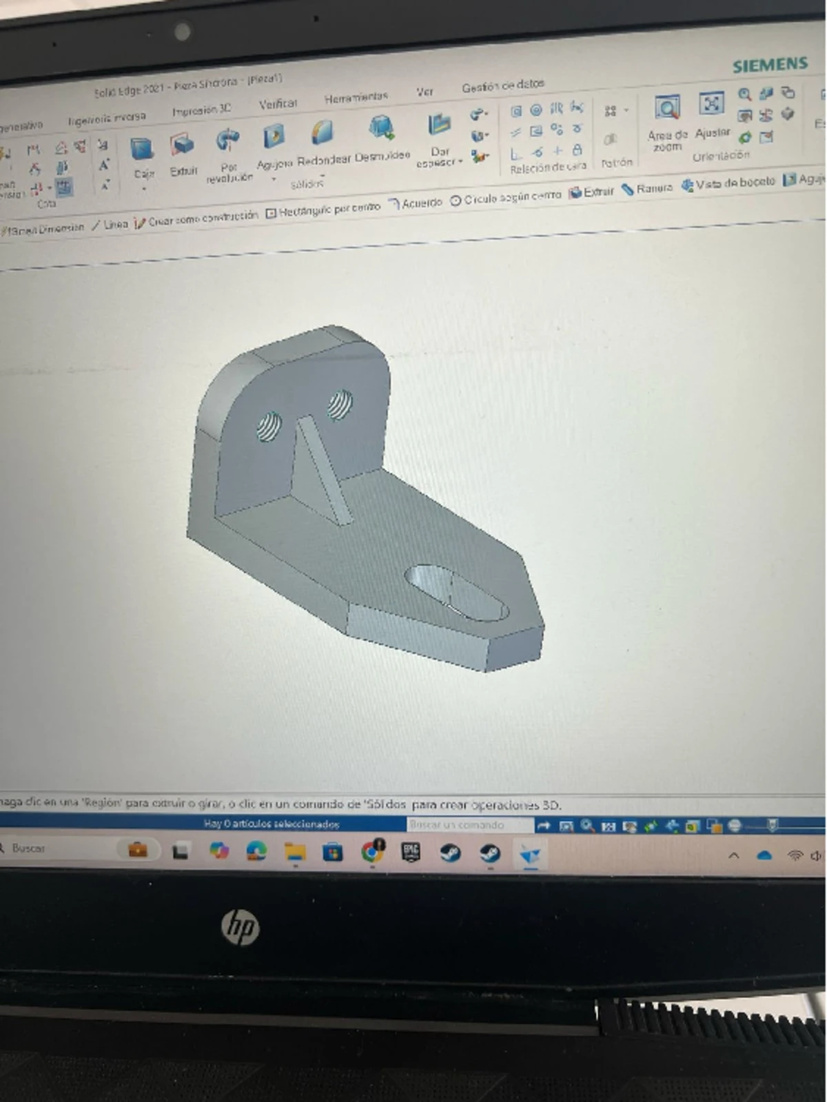 Modelado 3D en Solid Edge - Dibujo de Ingeniería 3 T02886118 - Studocu