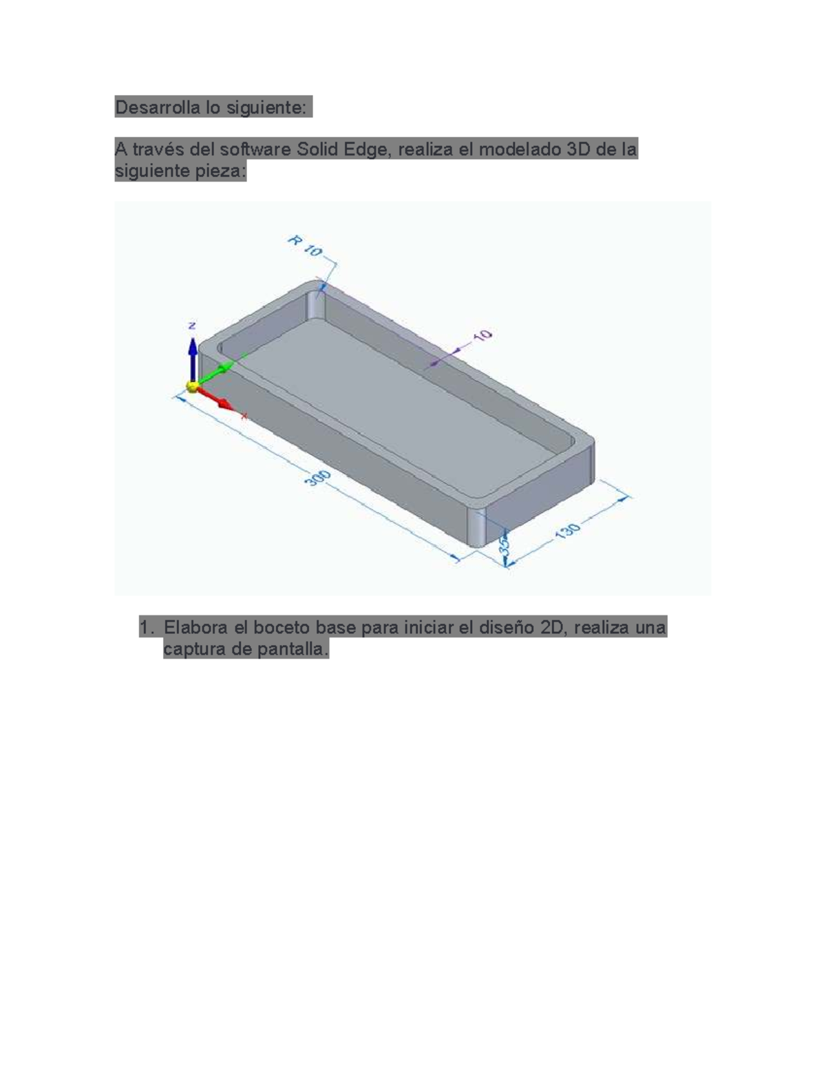 Modelado 3D en Solid Edge: Actividad Práctica Actiii DC - Studocu