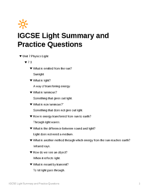 Znotes - physics (New) - iushgdfsfahjk - ZNOTES SUMMARIZED NOTES ON THE ...