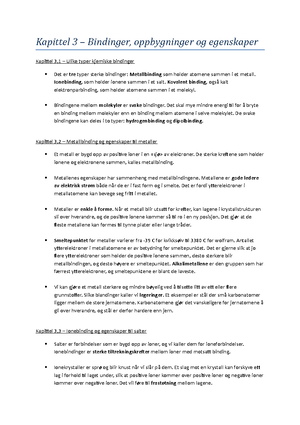 Kap.4-Kjemi-1-Notater - Kapittel 4 – Stoffmengde og konsentrasjon Mengden av et stoff måles i ...