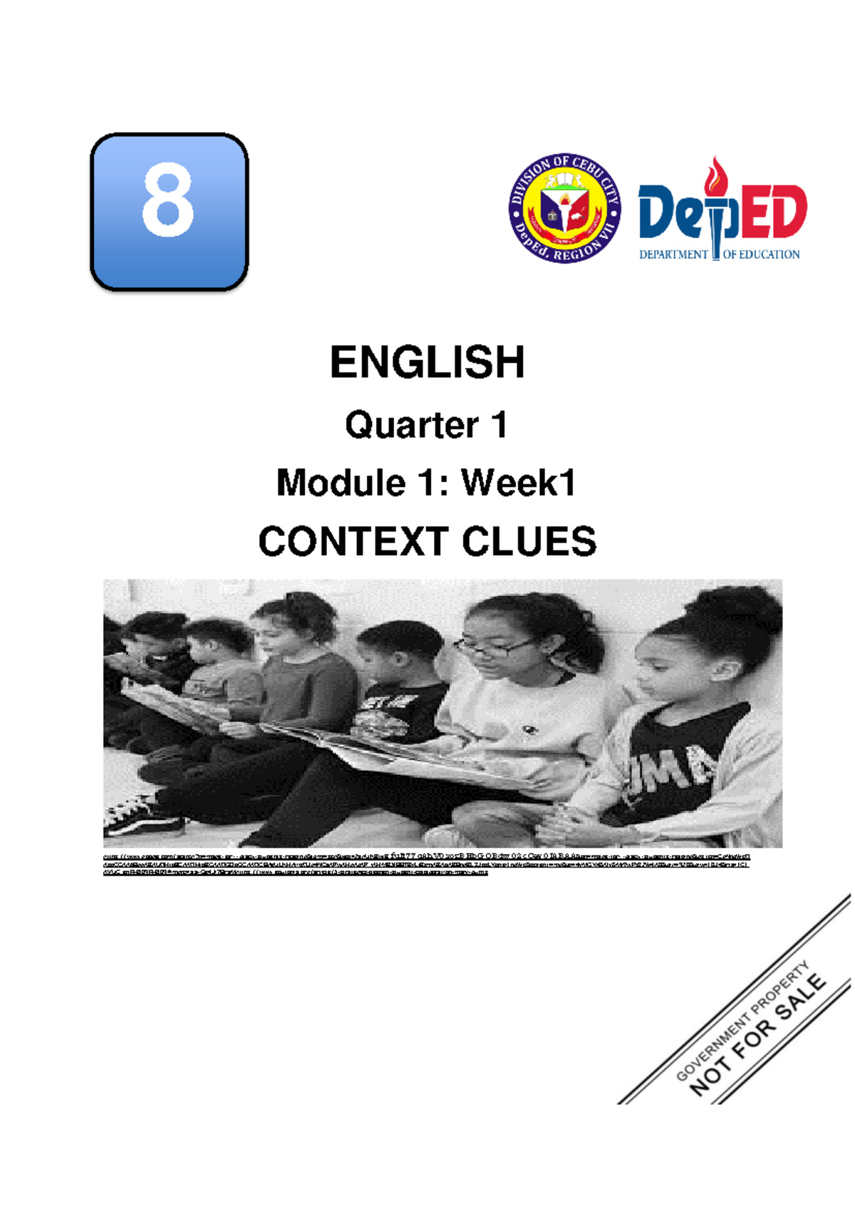 English 8 Q1 M1: Exploring Context Clues in Language Skills - Studocu