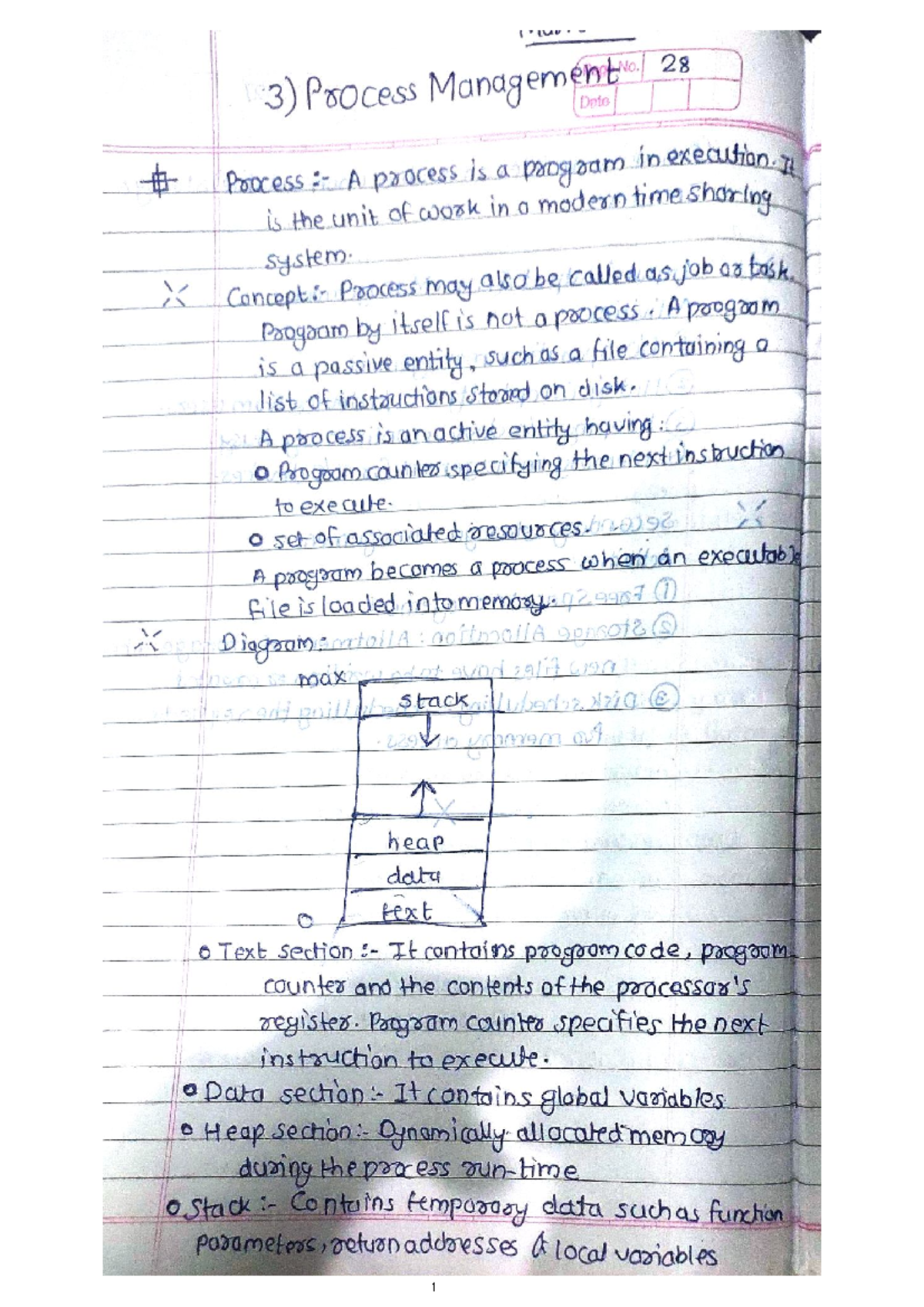 Operating System Notes - Unit 3 (OS 101) - Studocu