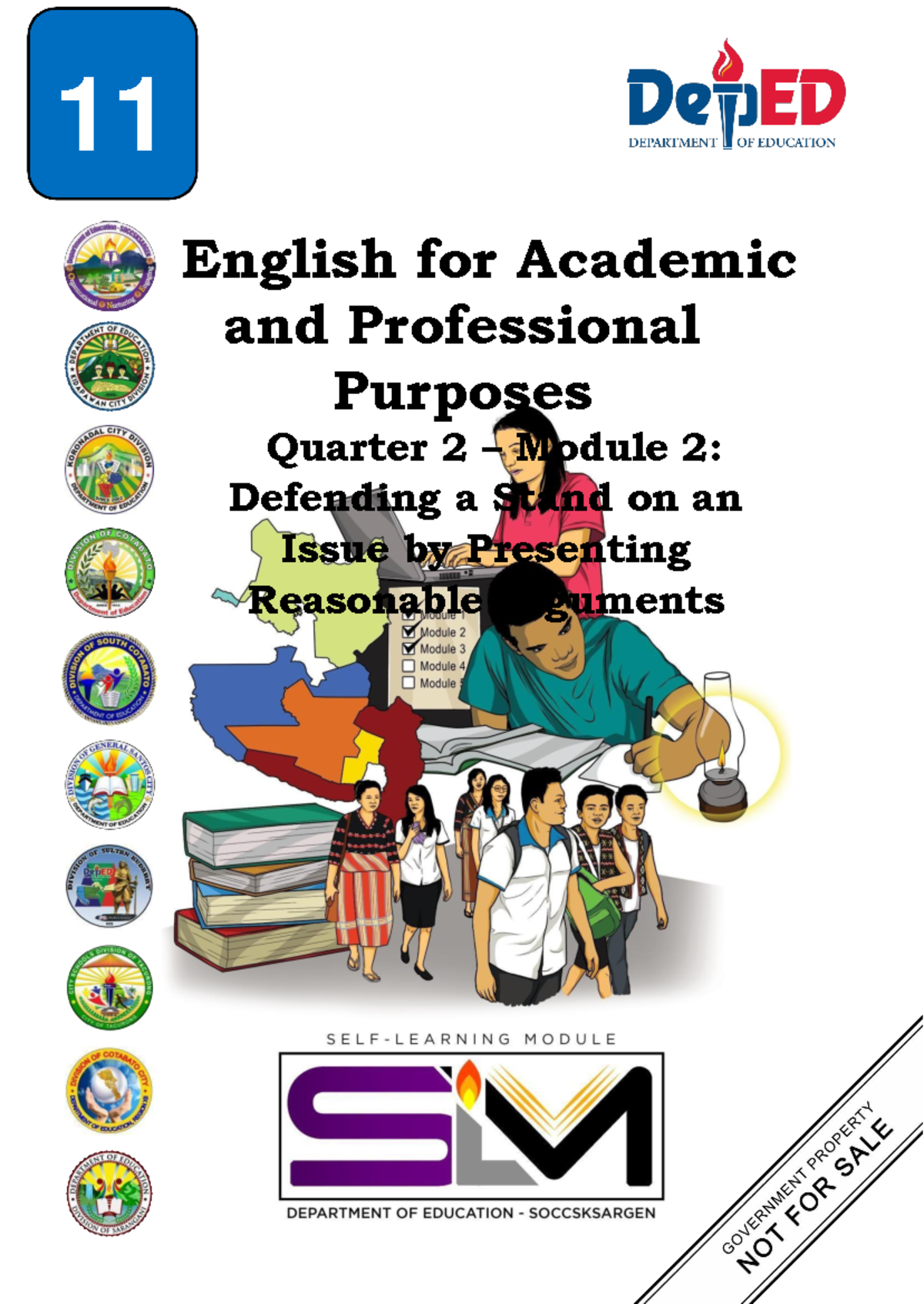 EAPP 11 Q2 Module 2: Crafting Arguments to Defend a Position - Studocu