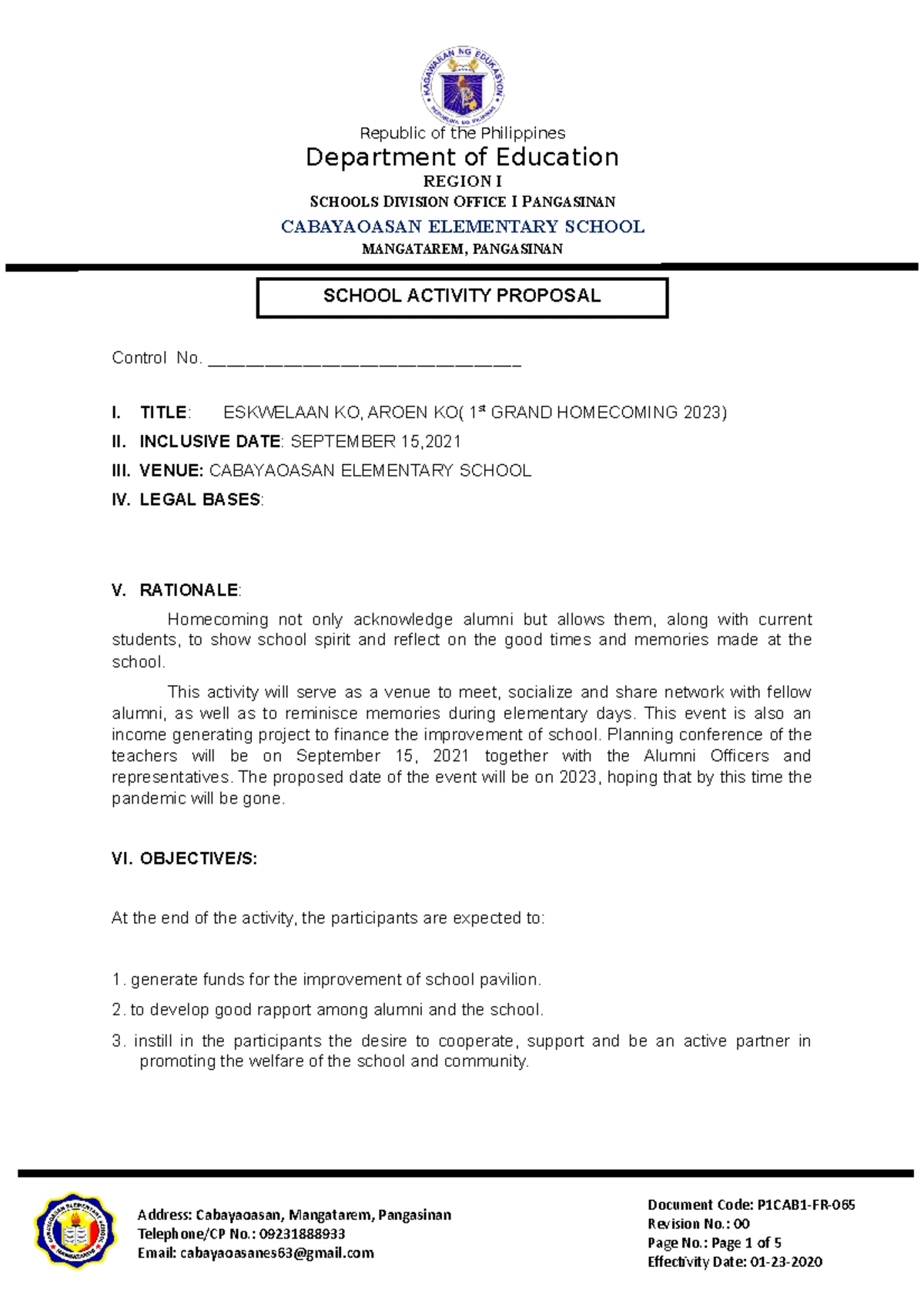 Pta-action-plan PTA ACTION PLAN - Republic of the Philippines ...