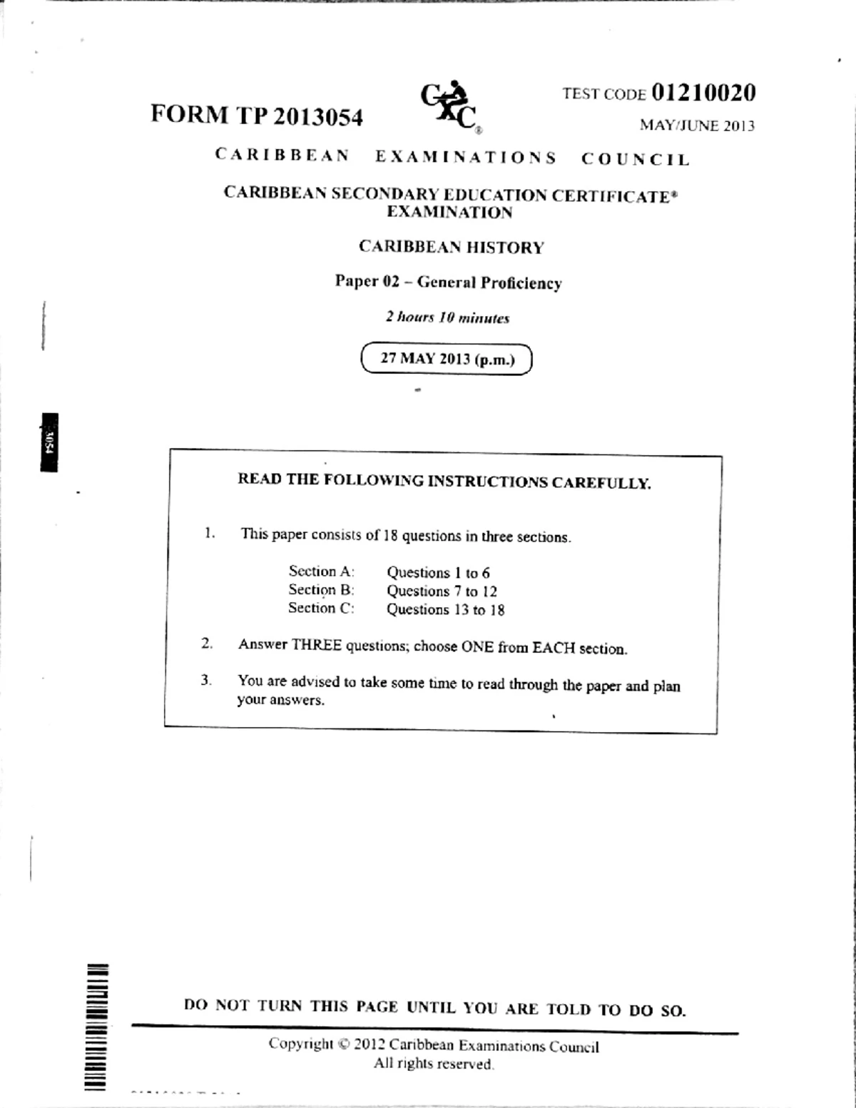 CSEC Maths - Paper 2 - June 2024 - Detailed Solutions and Explanations ...