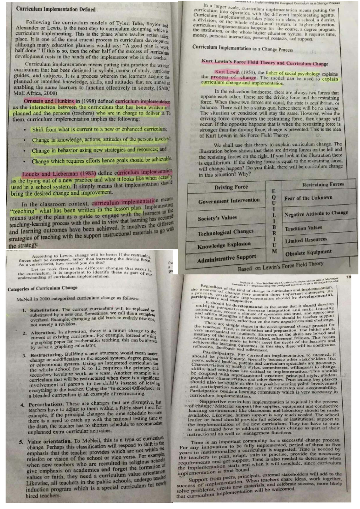 Curriculum Implementation and Evaluation: A Comprehensive Guide (EDU ...