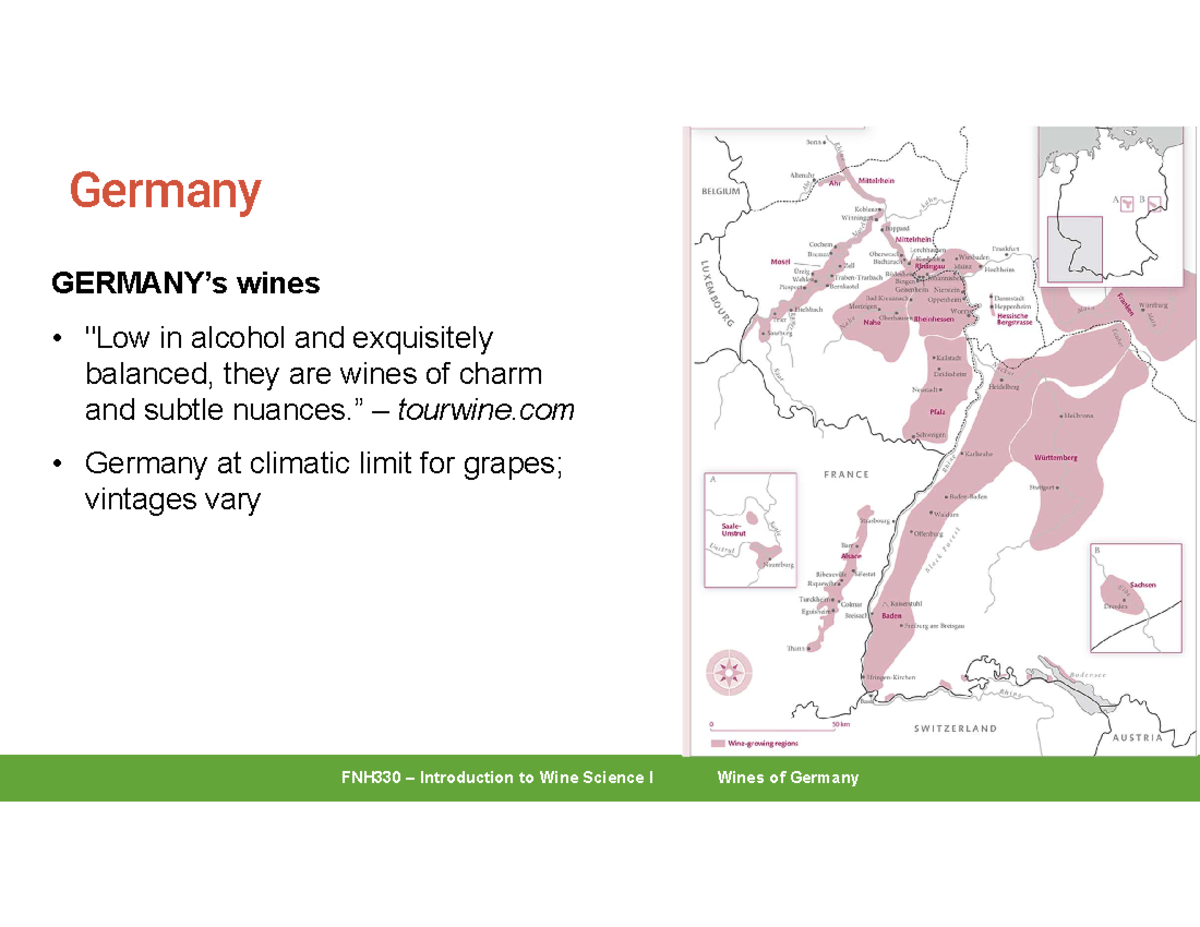 FNH330 Chapter 12: Exploring German Wine Quality and Classifications ...