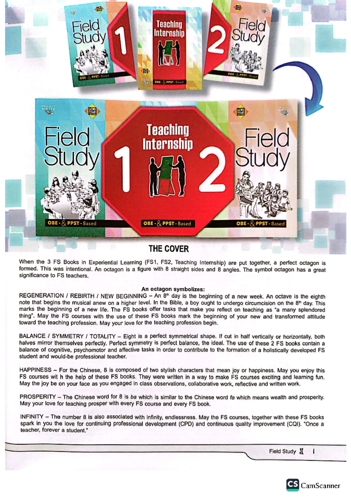 FS1 - Front Matter - Field Teaching Field Study Internship 2 Study OBE ...