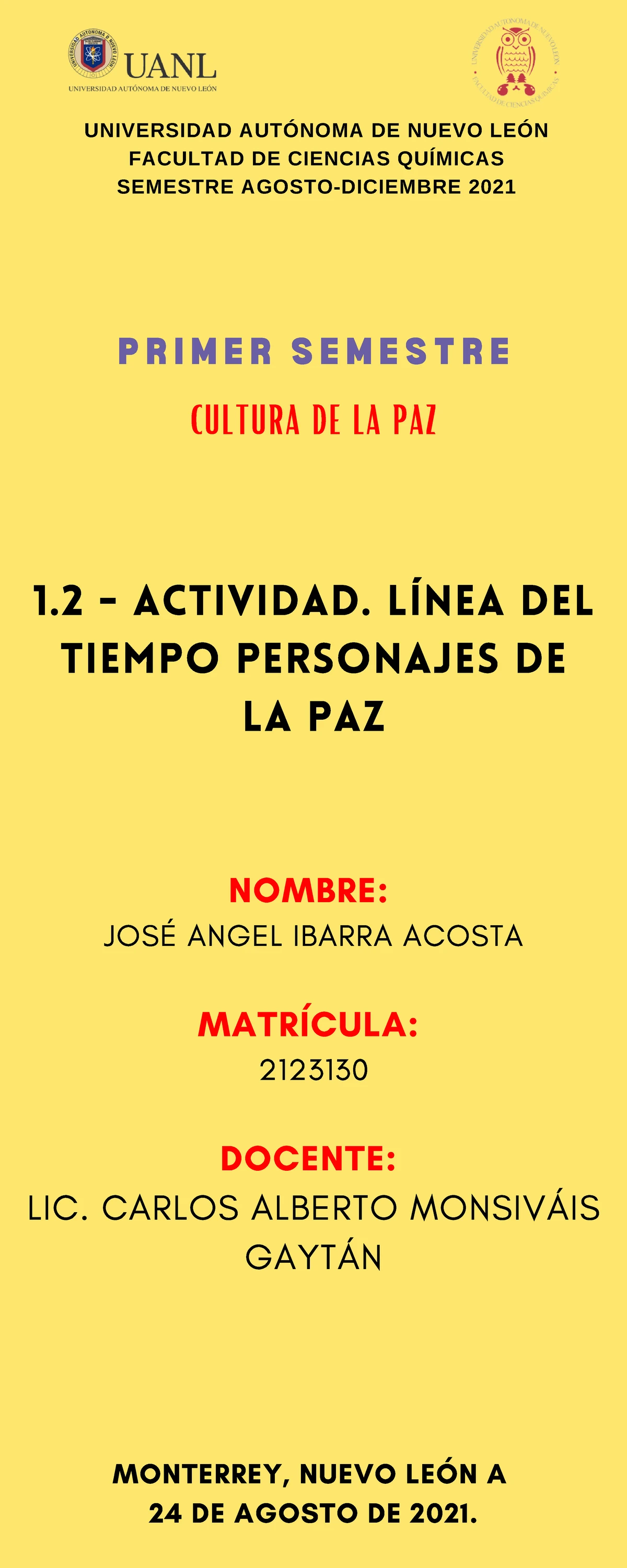 Cuadro Comparativo: Perspectivas de Paz en Cultura de la Paz (CPL-101 ...