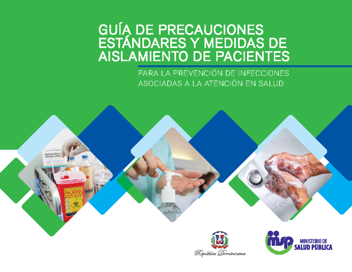 Guía de Precauciones y Aislamiento en Pacientes para Prevención de ...