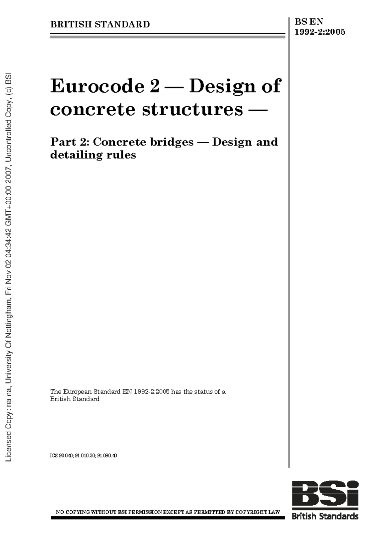 BS EN 1992-2-2005-Design of concrete structures (Bridge Design ...