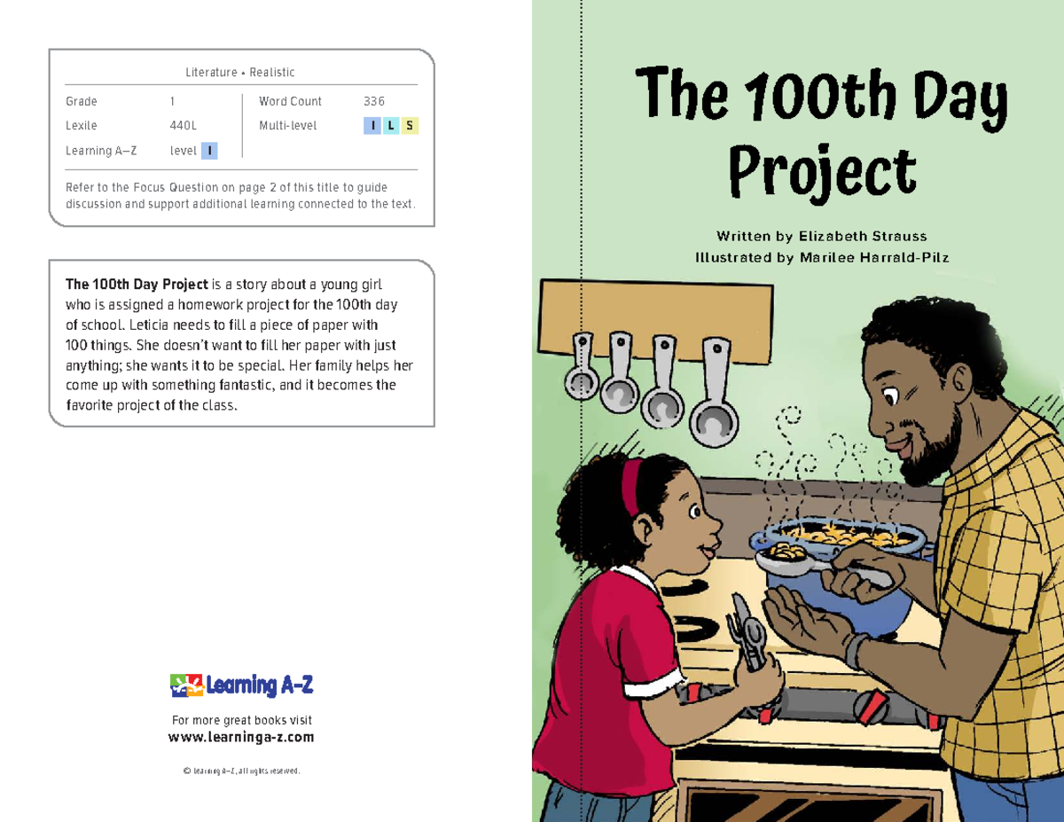 Leveled Reading I: The 100th Day Project & Acadia National Park - Studocu