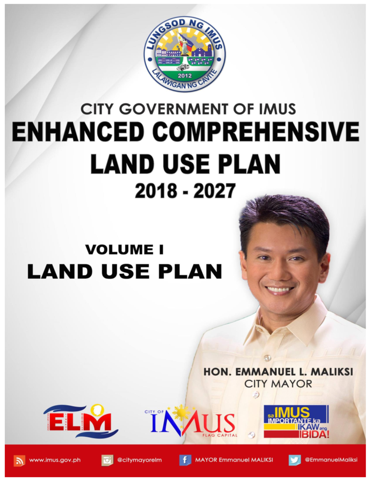IMUS CLUP 2018-2019: Comprehensive Land Use Plan Volume 1 - Studocu