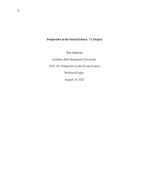Project Two: Presentation on Social Science Principles of Wealth ...